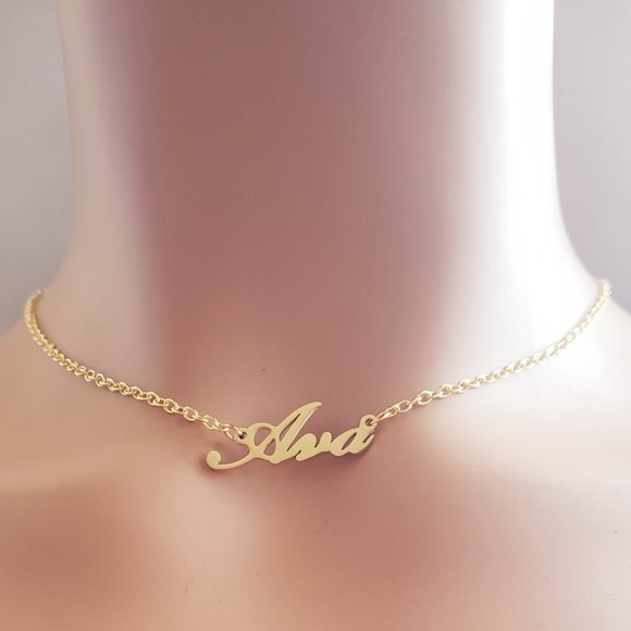 Jewelry | Ava Gold Necklace | Poshmark
